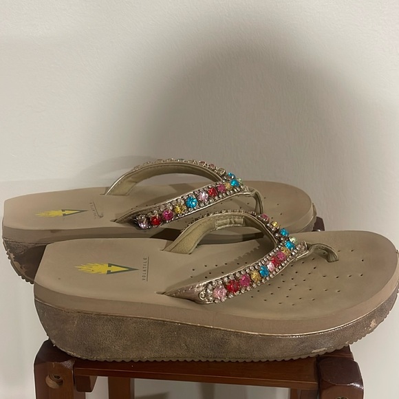 Volatile | Shoes | Volatile Wedge Flipflops | Poshmark